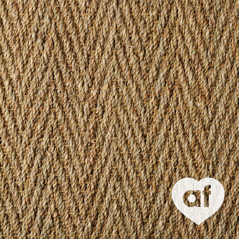 Seagrass Herringbone Natural Carpet | Knotistry