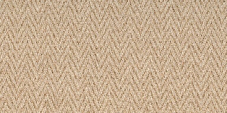 Zig Zag Button Herringbone Wool Carpet | Knotistry