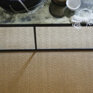 Jute Herringbone Natural Carpet | Knotistry