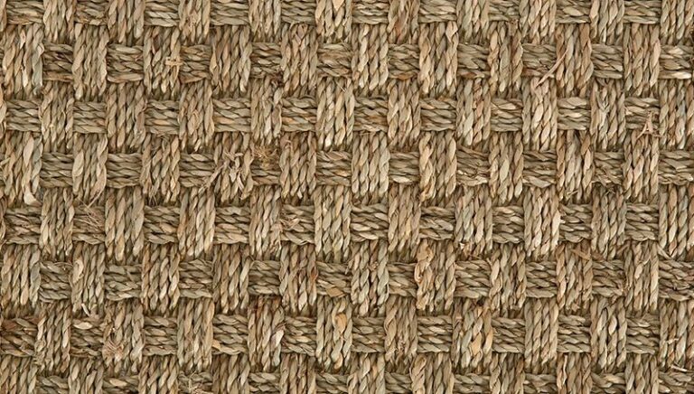 Seagrass Original Basketweave Natural Carpet By Crucial Trading
